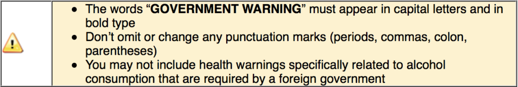 Alcohol Labeling Law: Avoiding Common Errors on Alcohol Beverage Labels ...